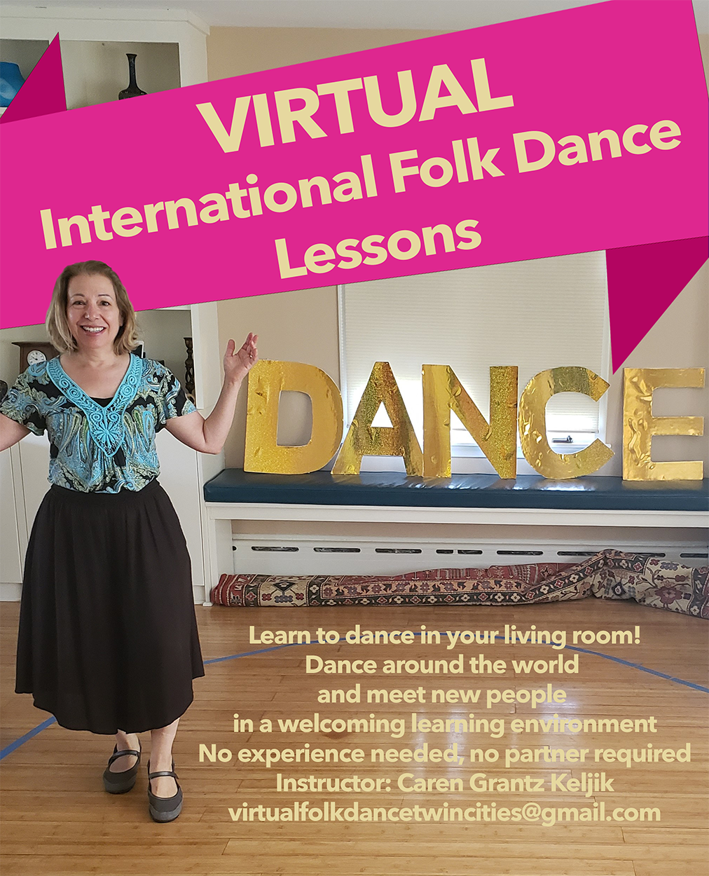 Virtual Folk Dance Village Wednesdays & Fridays – Dale Adamson