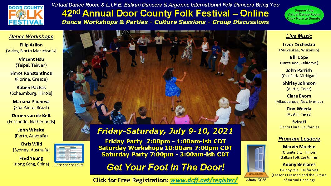 Door County Folk Festival 2021 – Dale Adamson